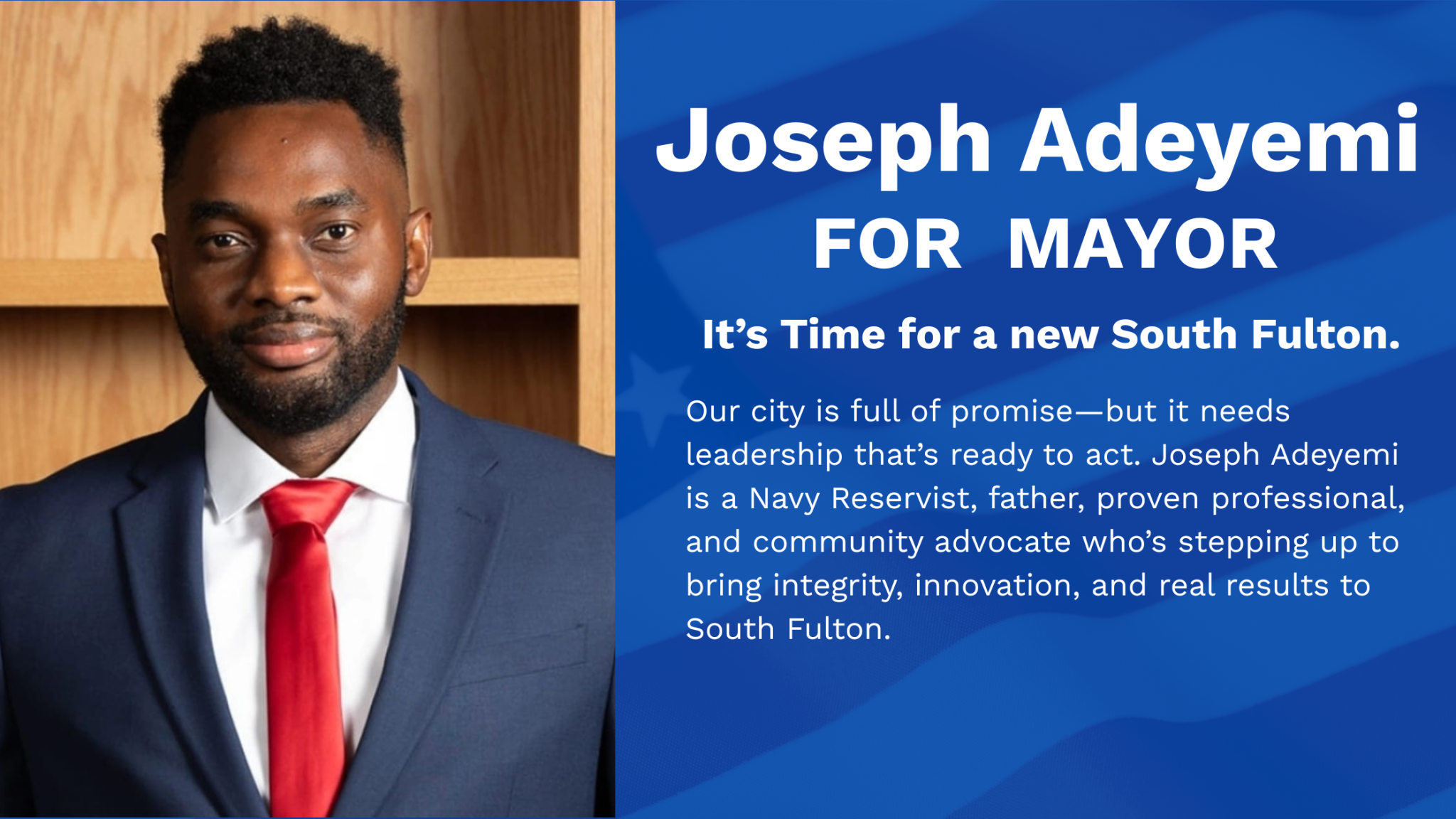 Joseph Adeyemi for Mayor | A New Vision for South Fulton